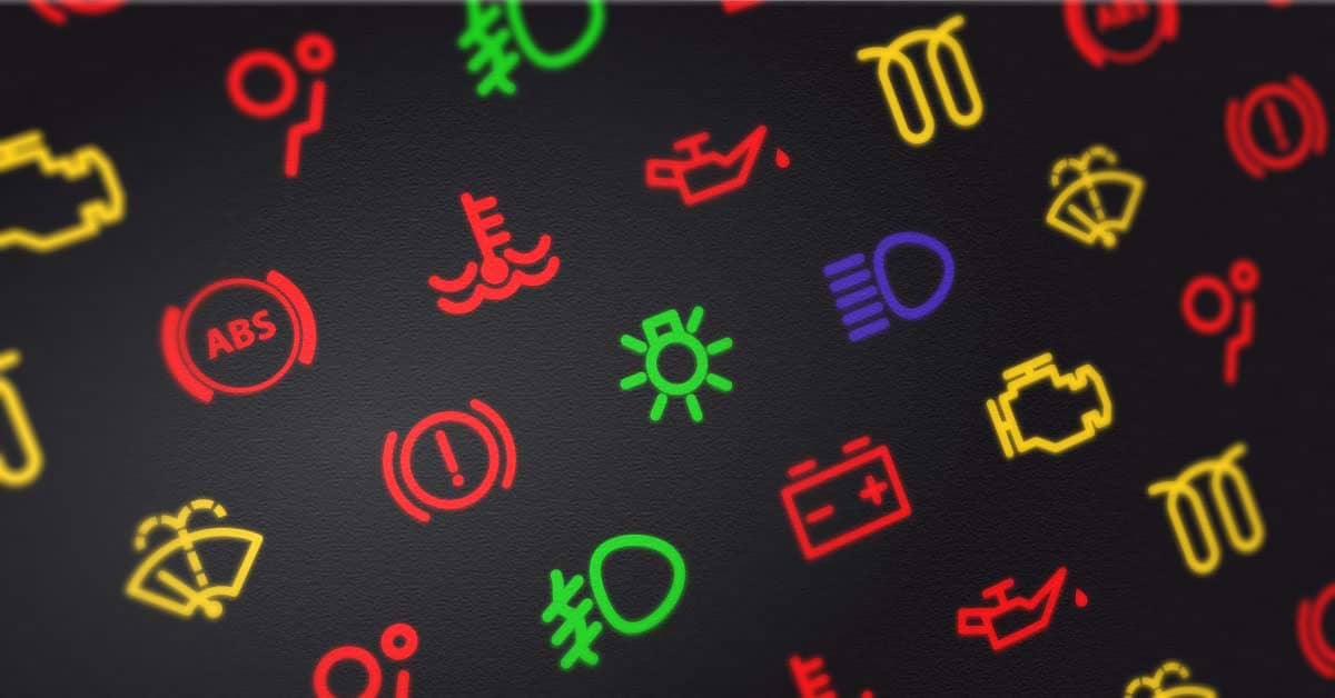 Significado de los símbolos del tablero de tu auto